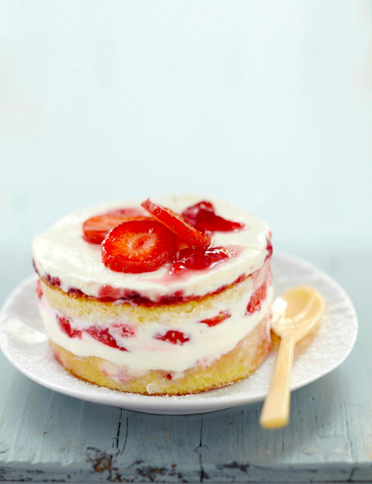 Mini-fraisier au fromage frais | Régal