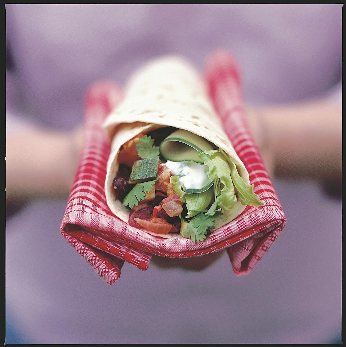 Wraps de légumes provençaux | Régal