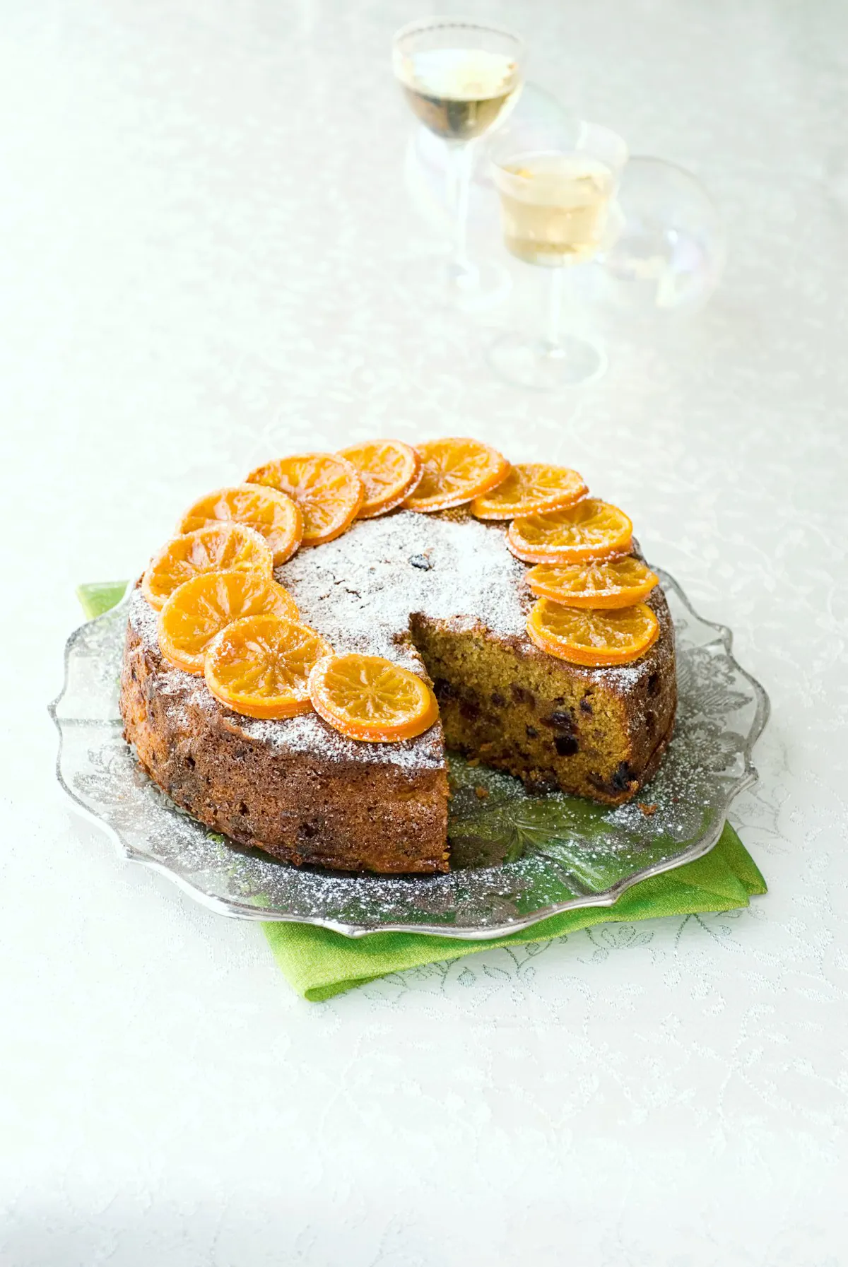 Gâteau aux fruits confits et aux mandarines | Régal