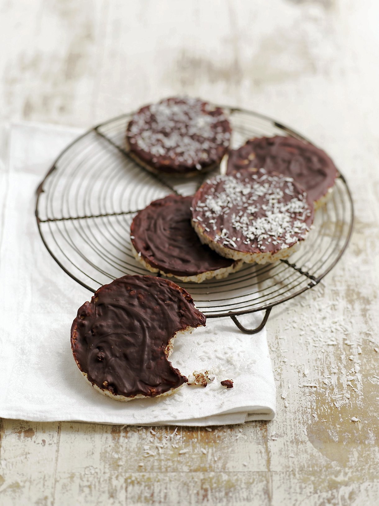 Galettes de riz soufflé au chocolat : recette facile | Régal