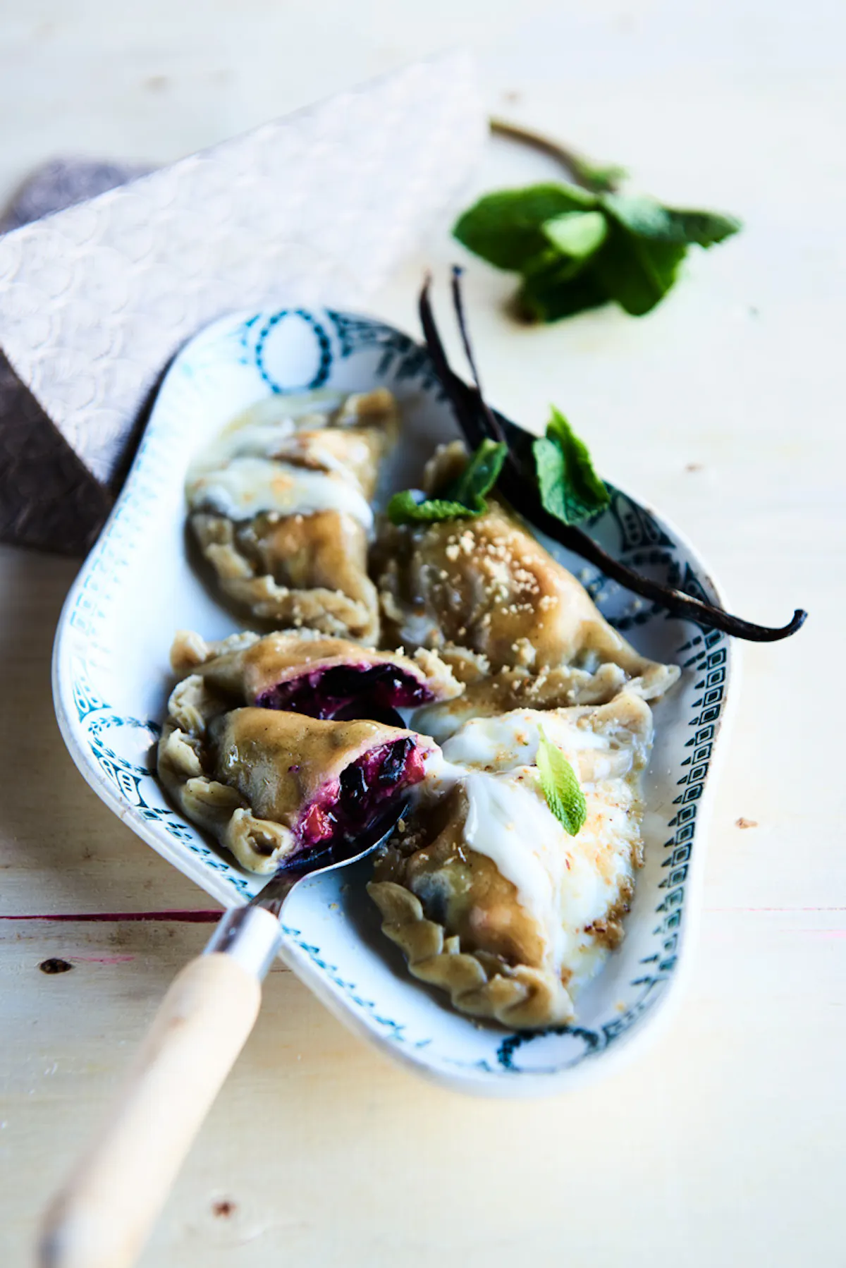 Pierogi : dessert aux fruits rouges | Régal
