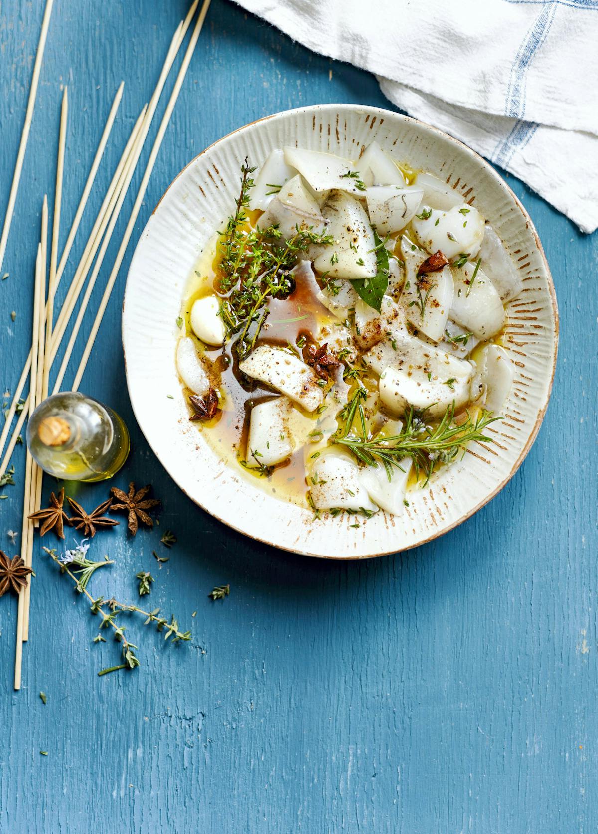 Seiche grillée : recette au barbecue (4 étapes) | Régal