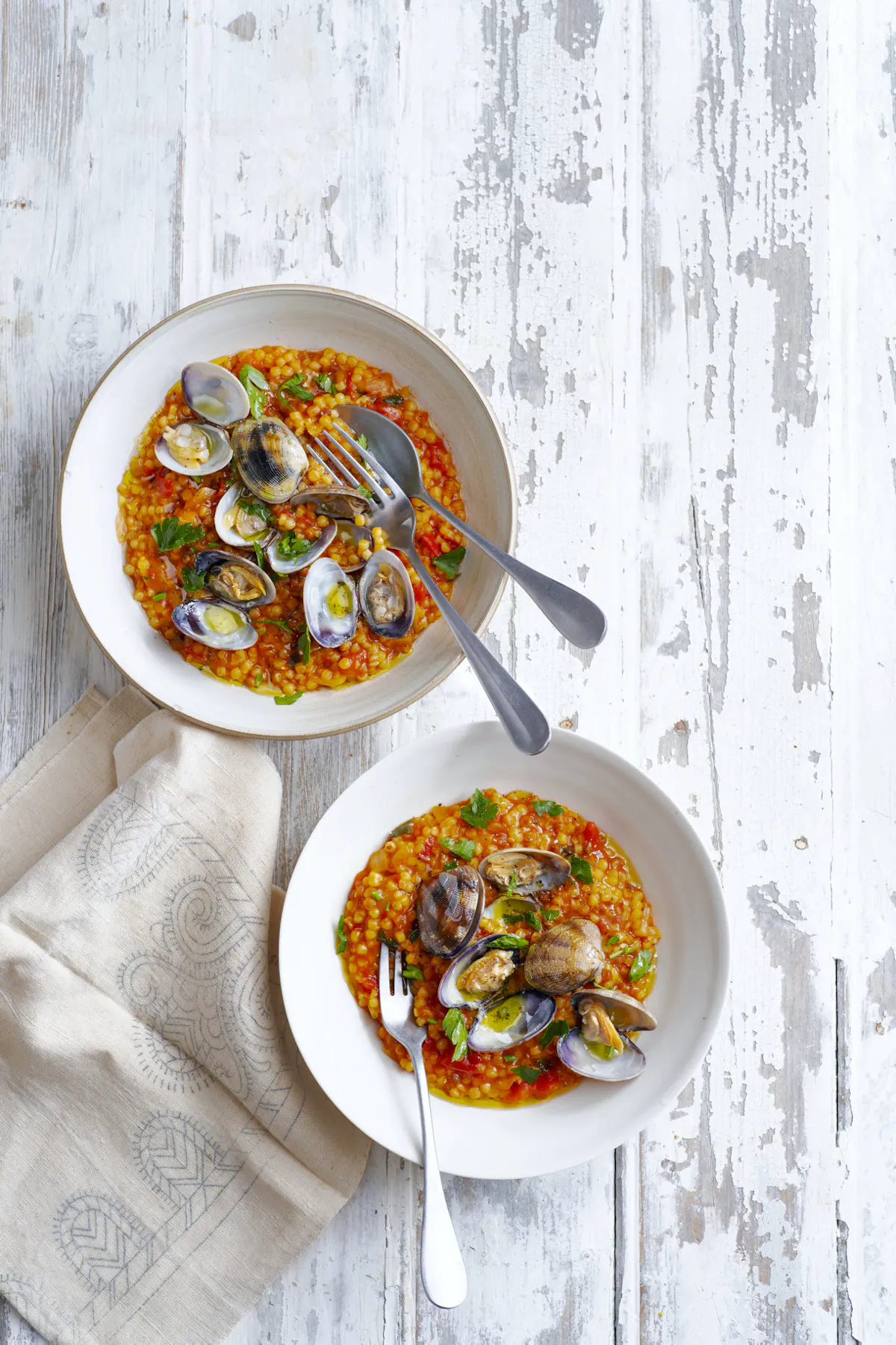 Risotto de fregola sarda : recette italienne | Régal