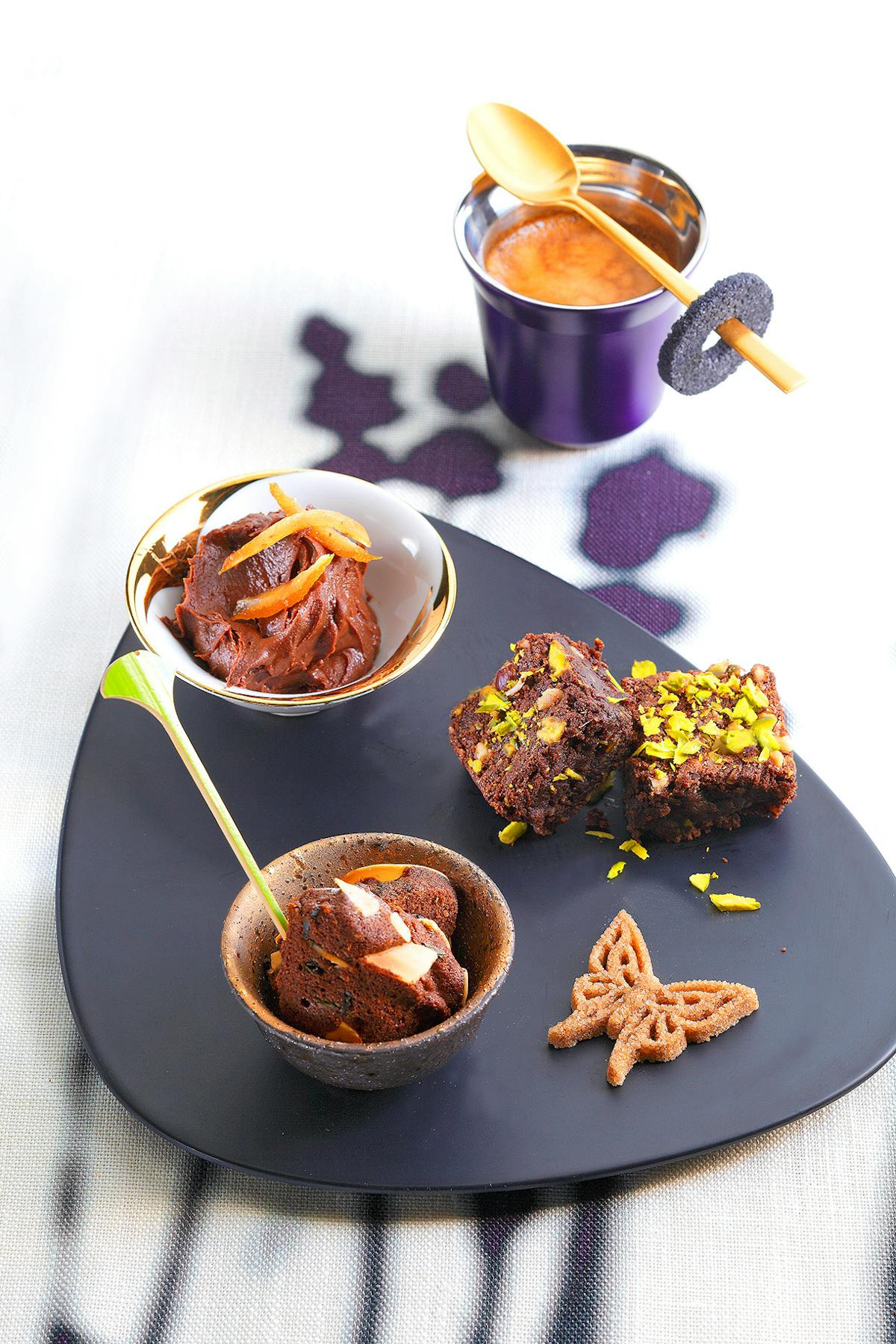 Petits gâteaux chocolat-thé | Régal