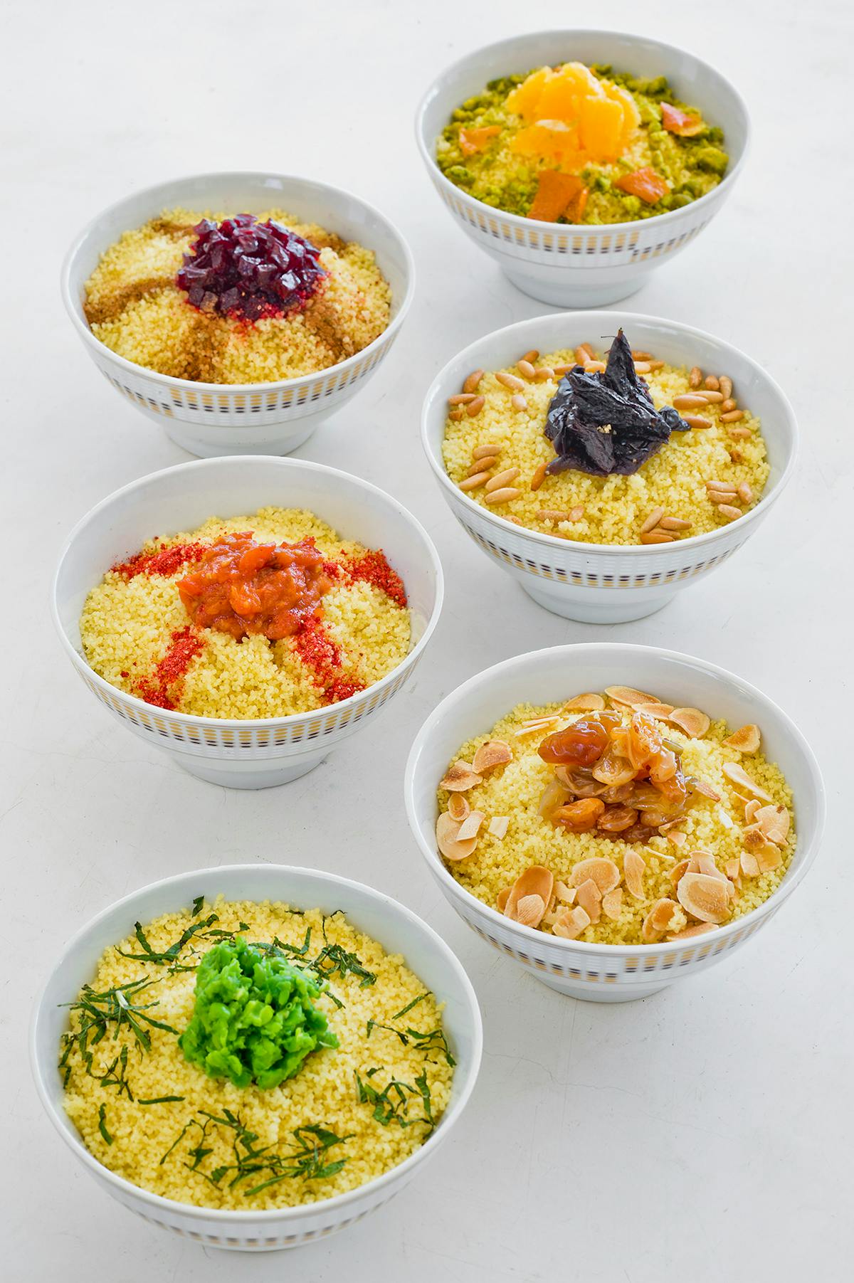 Mini-couscous pour l’apérif aux betteraves en vinaigrette | Régal