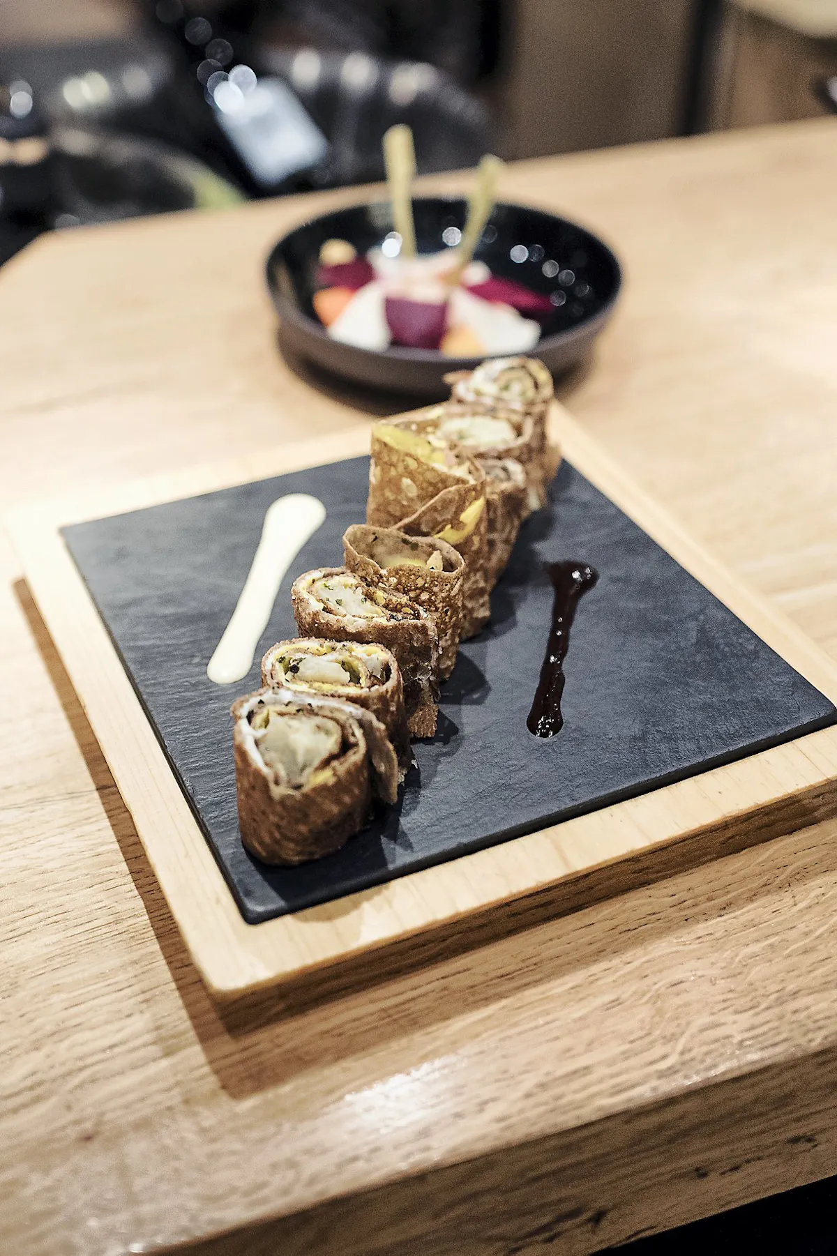 Breizh rolls artichauts wakamé | Régal