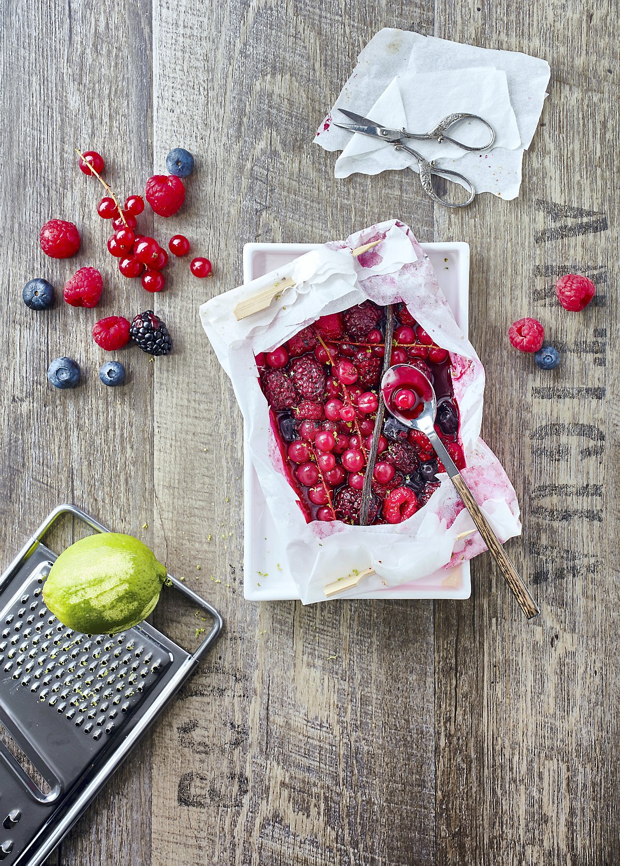 Papillote de petits fruits rouges : recette facile (3 étapes - 30 min ...