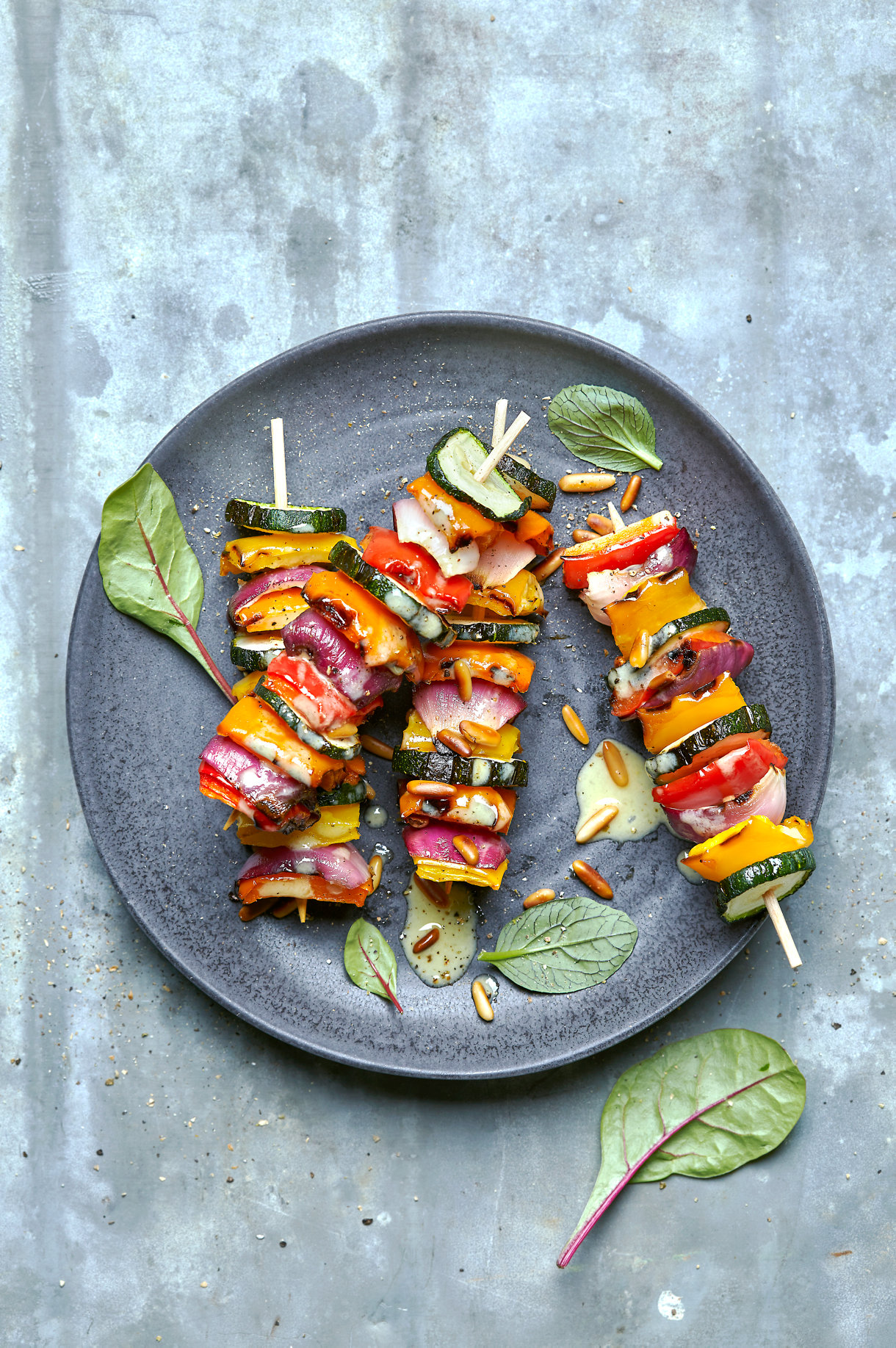 Brochettes de légumes au barbecue : recette facile | Régal
