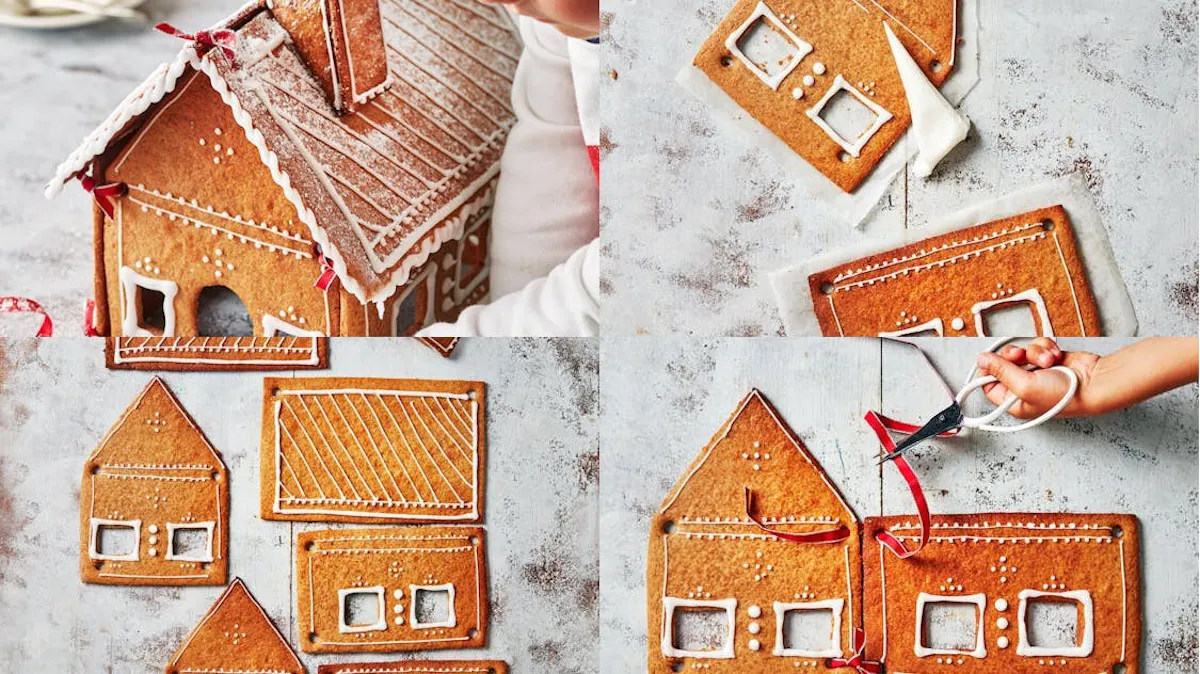 Maison en pain d'épices : recette de Noël | Régal